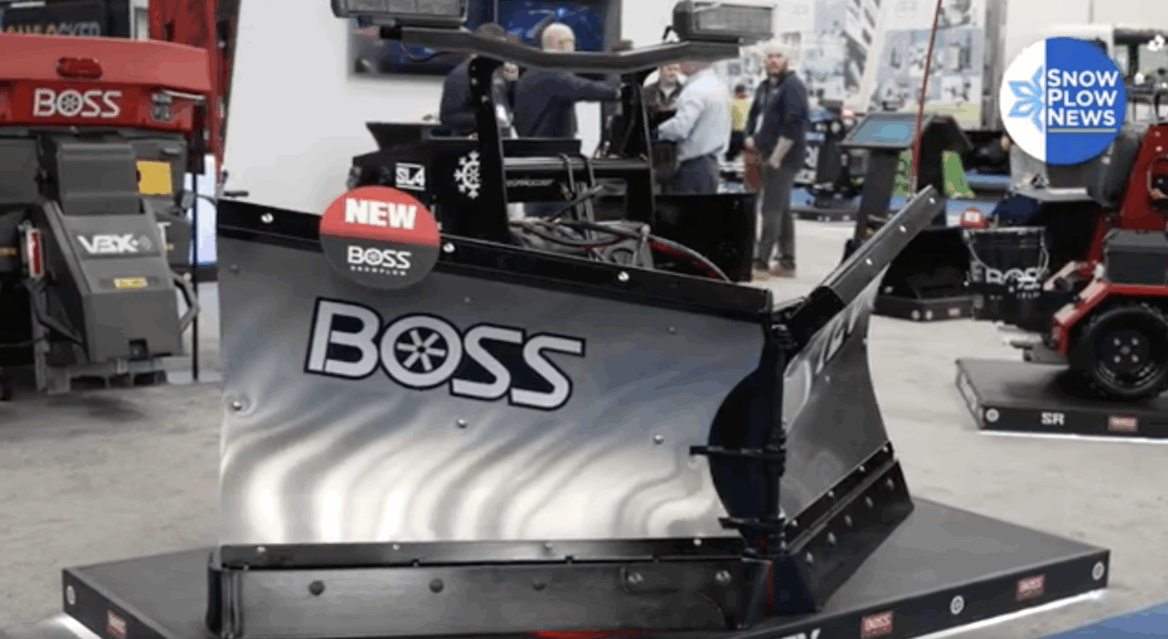 BOSS Introduces Trip Edge V-Plow and Cold Front Technology | Snow Plow News